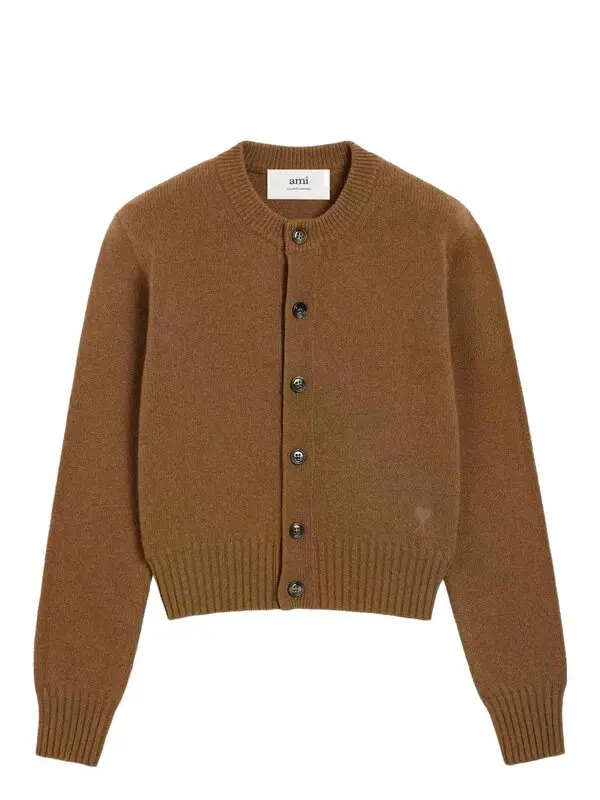 Ami De Coeur Cardigan - Brown
