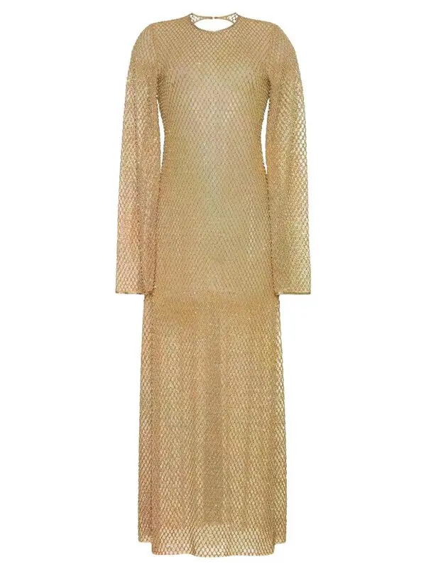 Adam Lippes Sylvia Maxi Dress - Gold