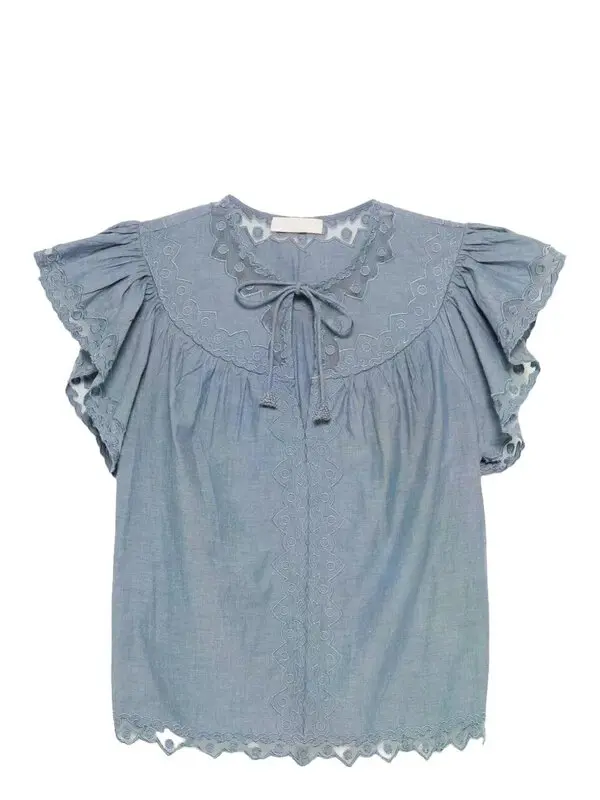 Ulla Johnson Effie Top - Blue