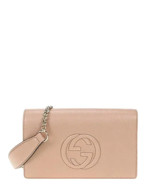 Gucci Soho Crossbody Bag - Beige