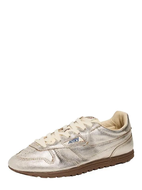 AUTRY Windspin Low Sneakers - Lamlea/nyl Plat/ivory