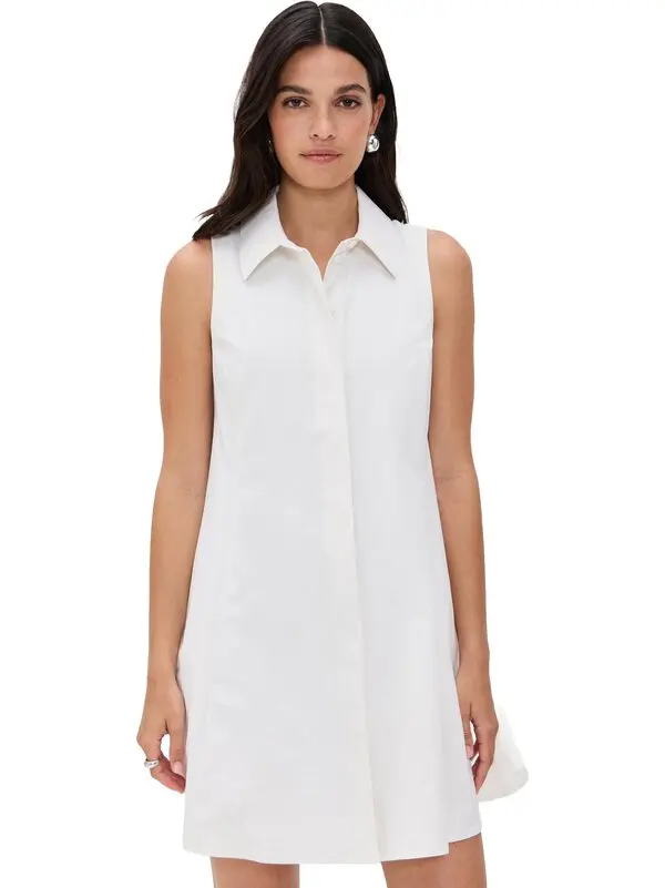RHONE Highline Sleeveless Mini Dress - Snow White