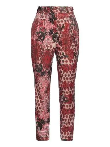 GAËLLE PARIS Tapered Paisley-print Pants - Red