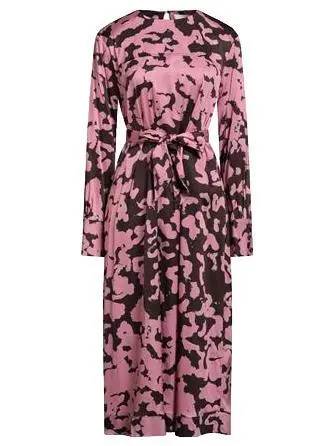 Liviana Conti Midi Flared Dress - Pink