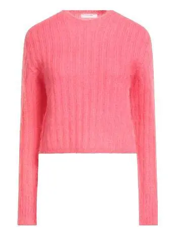 Majestic Filatures Sweater Mohair Wool Polyamide Merino Wool - Red