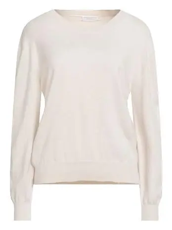 Majestic Filatures Sweater In Organic Cotton And Elastane - White