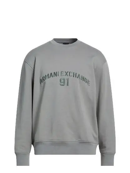 Armani Exchange Cotton-elastane Sweatshirt - Grey