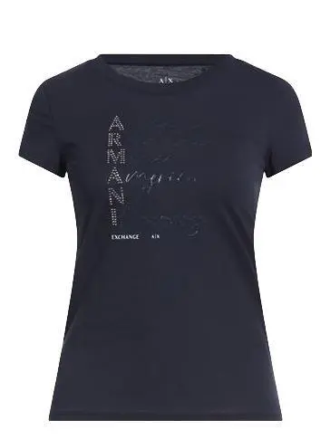 Armani Exchange Logo-print Cotton T-shirt - Navy
