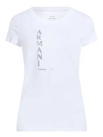 Armani Exchange Logo-print Cotton T-shirt - White