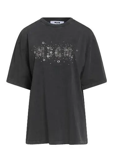 MSGM Cotton Jersey T-shirt - Grey