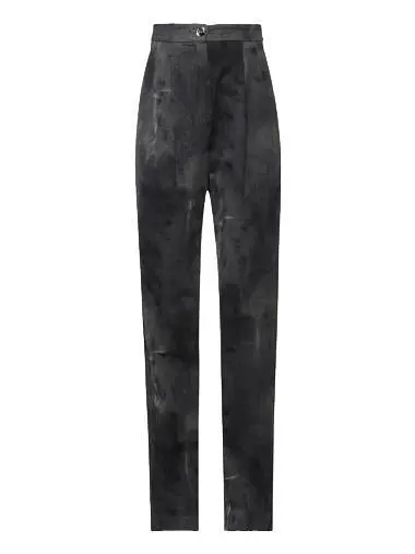 GAËLLE PARIS Straight-leg Glen Plaid Trousers - Grey