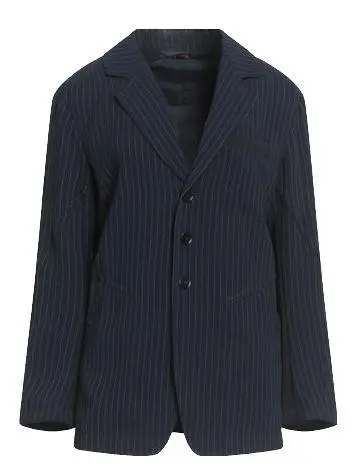 High Tech Pinstriped Blazer - Navy