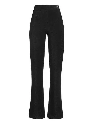 OTTOD'AME Flared Knit Pants - Black