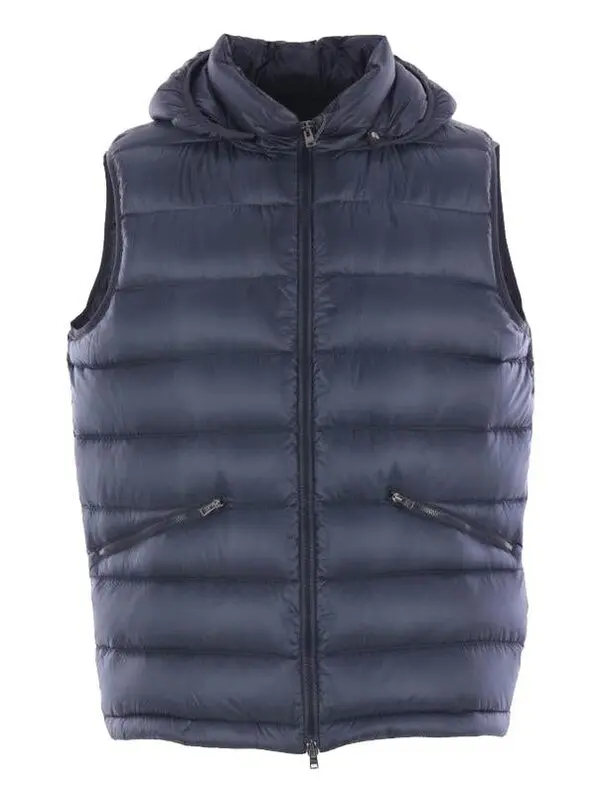 Herno Sleeveless Down Jacket - Blue