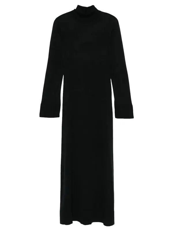 TOTÊME Knitted Ankle-length Dress - Black