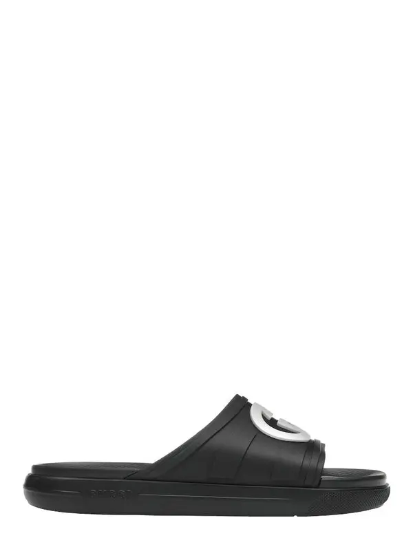 Gucci Interlocking G Slide - Black