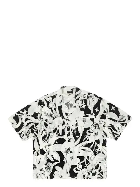 BLDG4 Razor Short Sleeve Woven Whisper Shirt - White