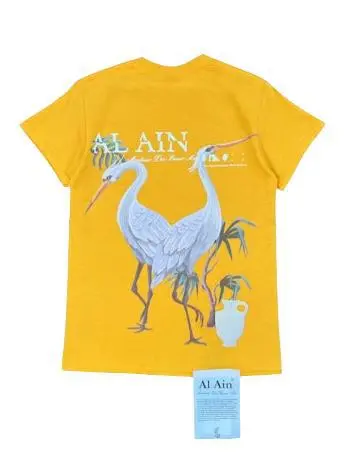 AL AIN Jabalia Ocre T-shirt - Yellow