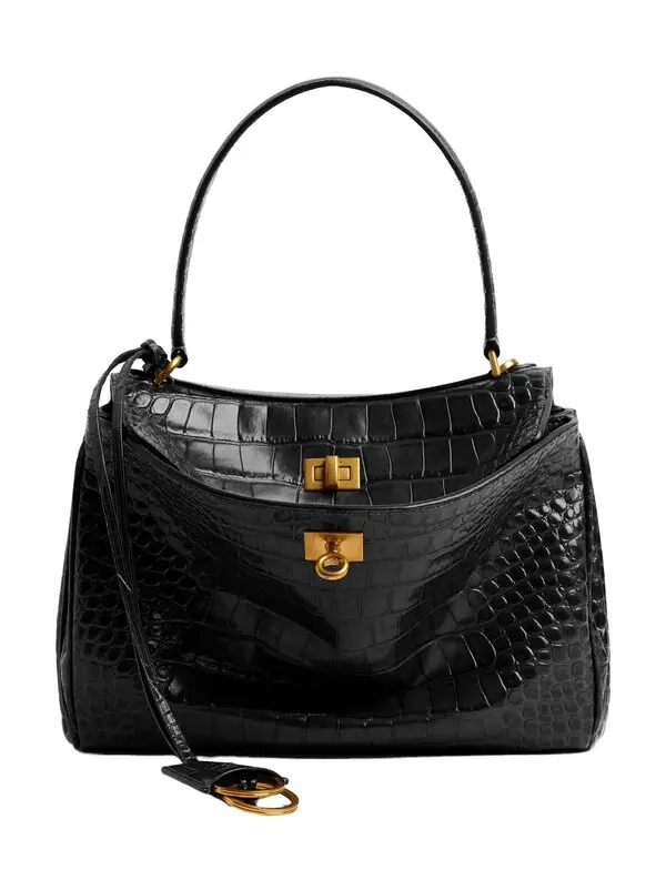 Balenciaga Rodeo Handbag Small - Black