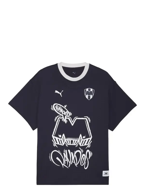 PUMA Hoops X C.f. Monterrey Basketball T-shirt - New Navy