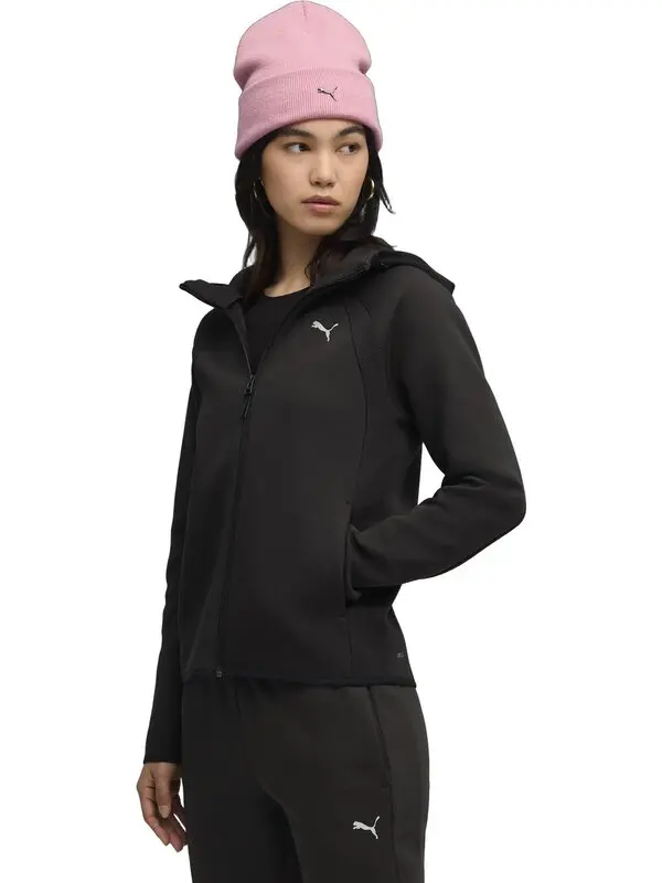 PUMA Evostripe Zip Up Hoodie - Black