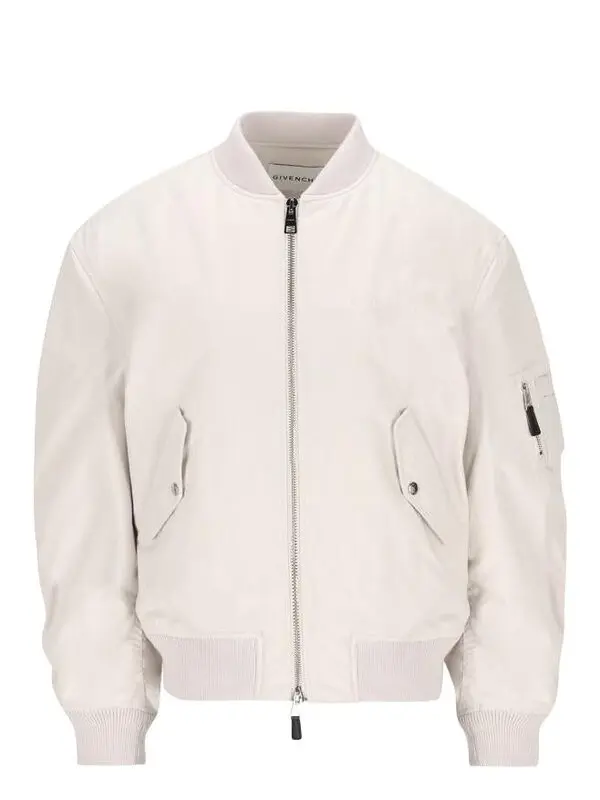 Givenchy Signature Bomber Jacket - Beige