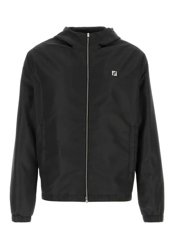 Fendi K-way Jacket - Black