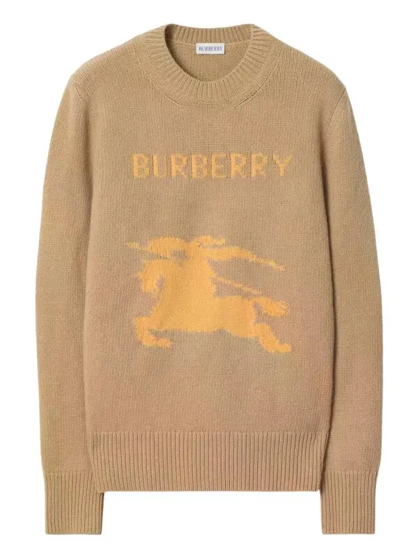 Burberry Equestrian Knight Jumper - Neutrals