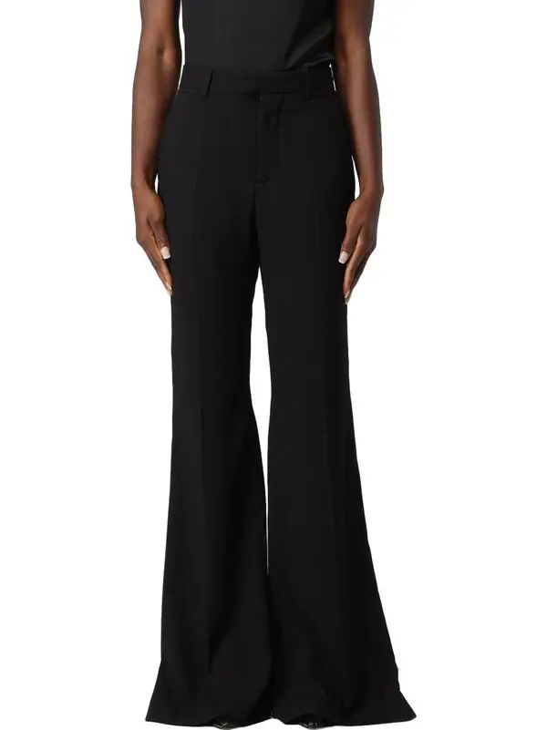 Balenciaga Wide Leg Trousers - Black
