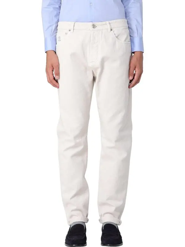 Brunello Cucinelli Jeans - Yellow Cream