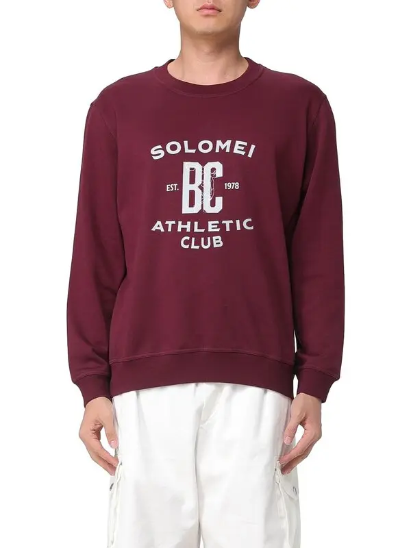 Brunello Cucinelli Graphic Sweatshirt - Burgundy