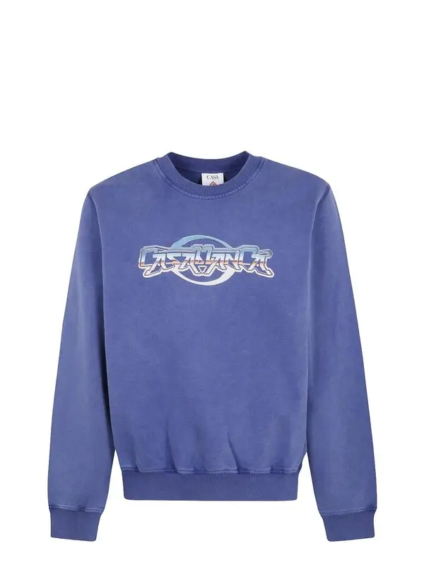 Casablanca Sweatshirt - Blue