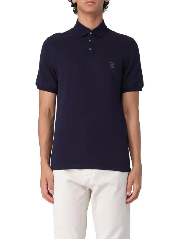 Brunello Cucinelli Polo Shirt - Cobalt