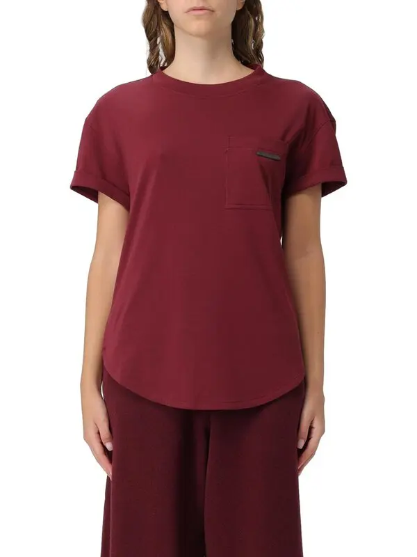 Brunello Cucinelli T-shirt - Wine