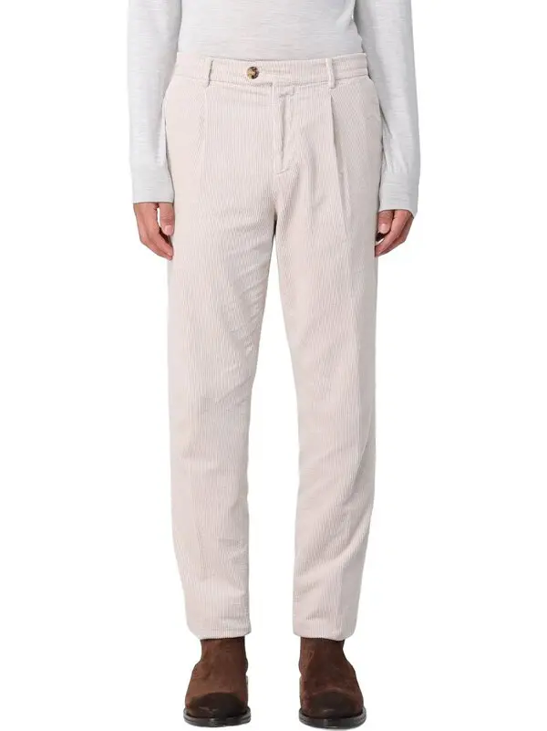 Brunello Cucinelli Trousers - Yellow Cream