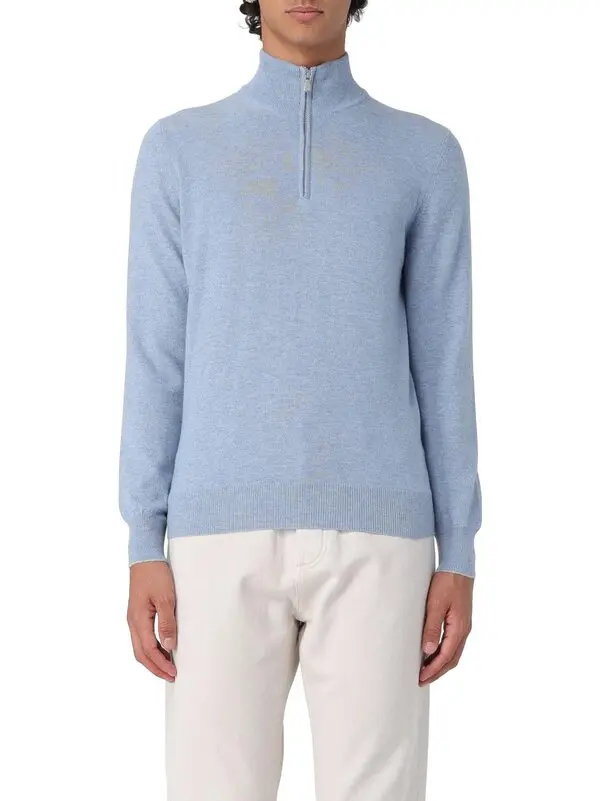 Brunello Cucinelli Pullover Sweater - Gnawed Blue