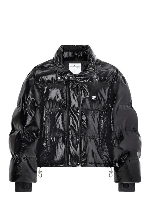 COURREGES Padded Jacket - Black