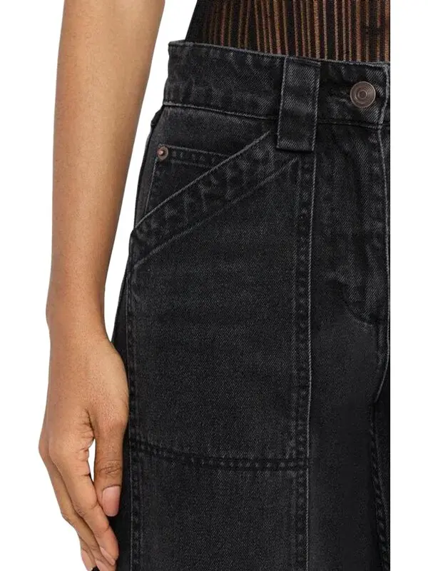 Co High-rise Cropped Balloon Pants - Black
