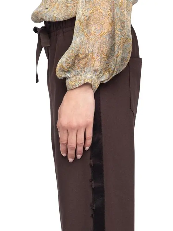 Zadig&Voltaire Poma Drawstring Pants - Brown