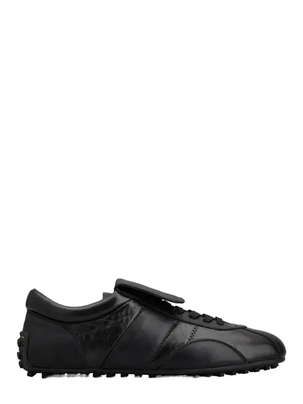 TOD'S Leather Sneakers - Black