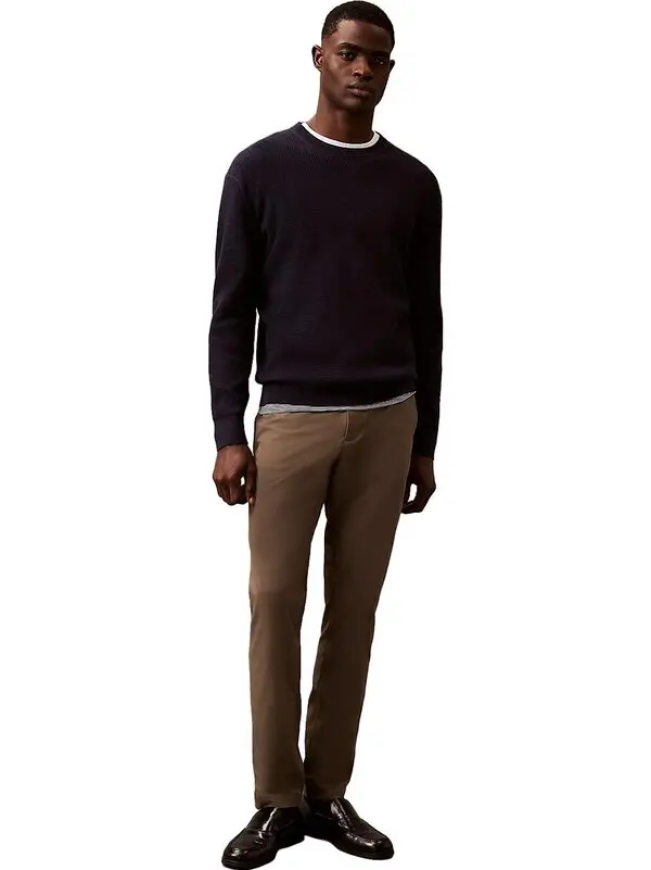 Calvin Klein Tech Slim Stretch Woven Chino - Bungee Cord