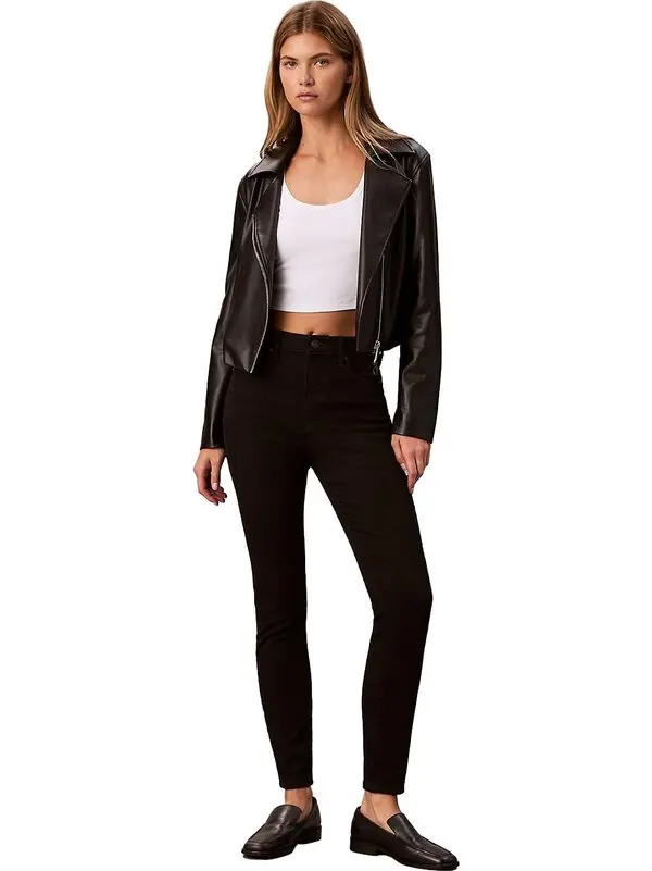 Calvin Klein High Rise Skinny Fit Jeans - Ink
