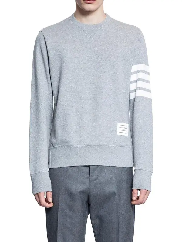 Thom Browne Cotton Sweatshirt - Grey