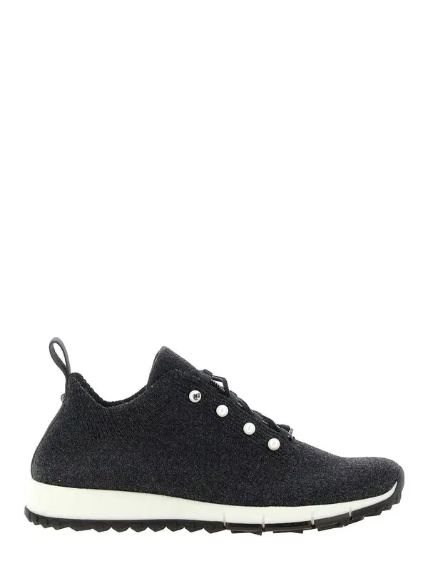 JIMMY CHOO Veles Sneakers - Black