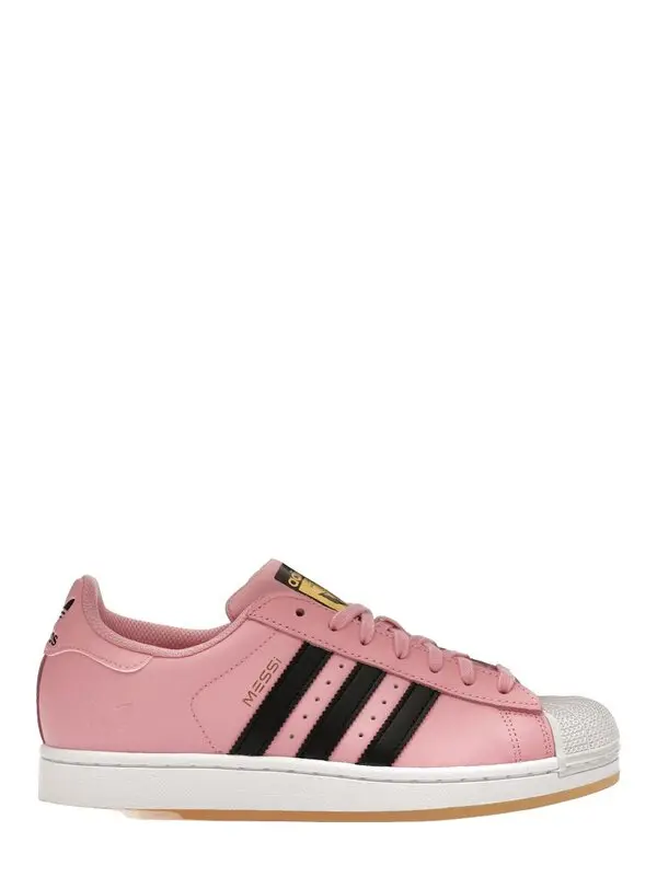 Adidas Superstar Lionel Messi Inter Miami Cf Sneakers - Light Pink/core Black/gold Metallic