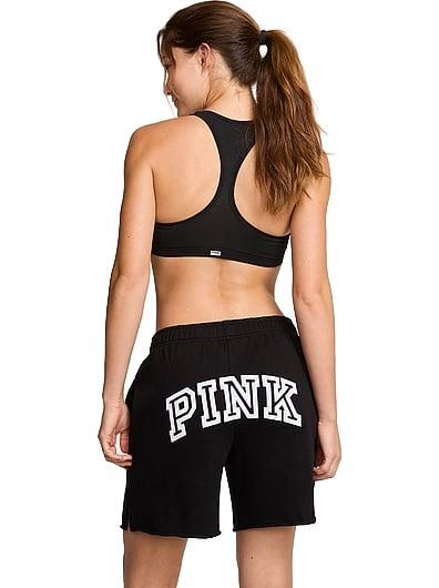 Pink Campus Fleece™ Shorts - Black