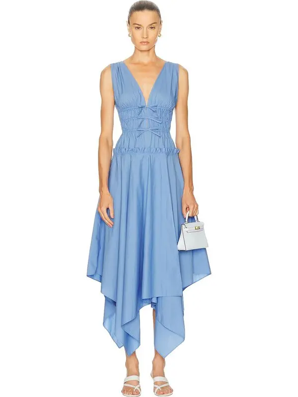 AKNVAS Zelie Dress - Cornflower Blue