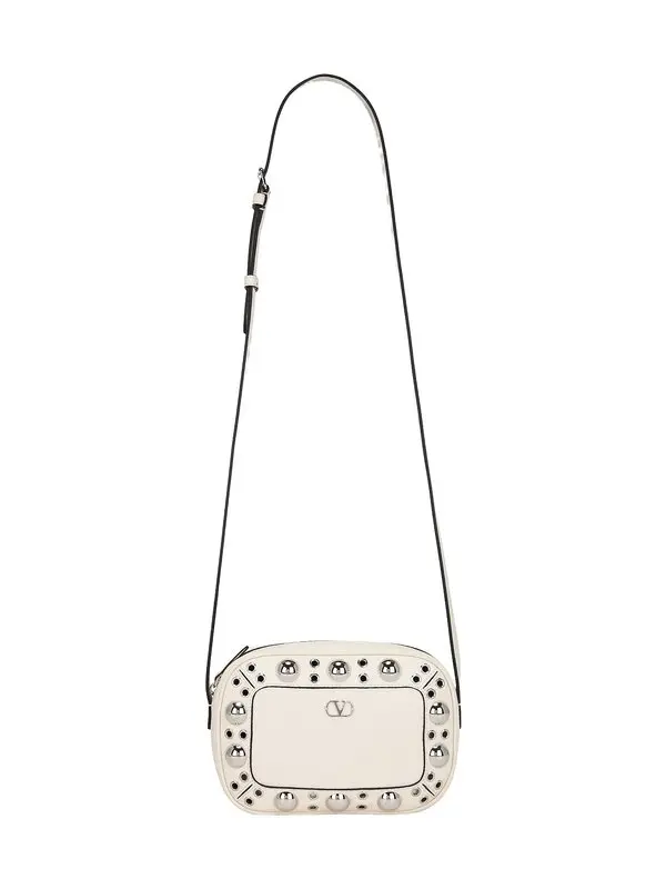 Valentino Garavani Nellcote Crossbody Bag - Light Ivory