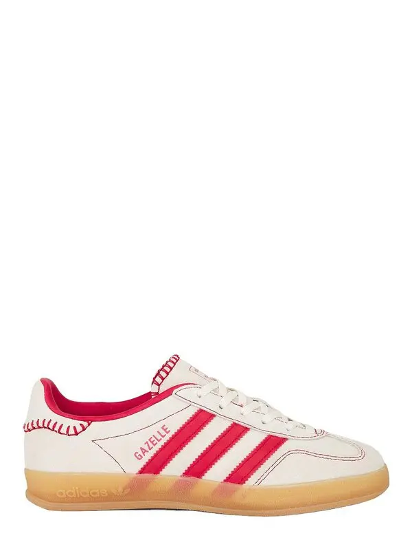 Adidas Originals By Alexander Wang Gazelle Indoor Sneaker - Better Scarlet & Cream White