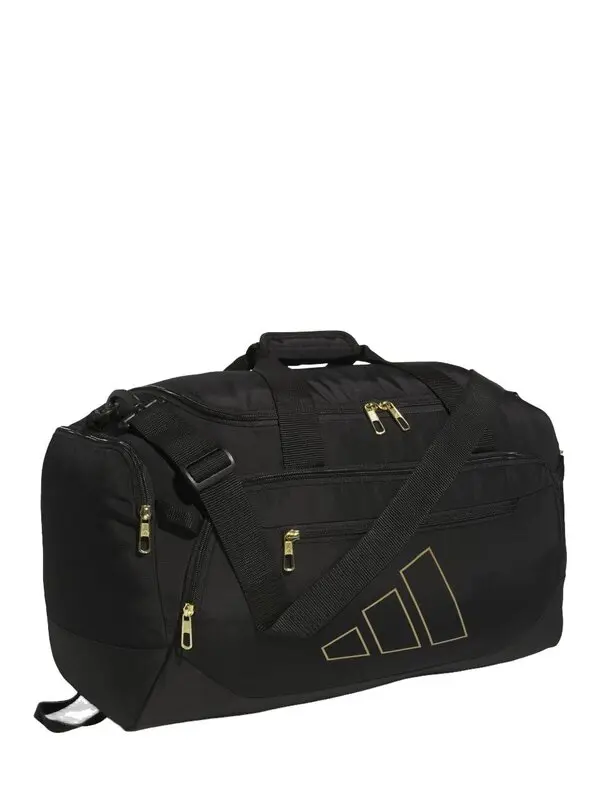 Adidas Defender 5 Small Duffel Bag - Black / Gold Metallic